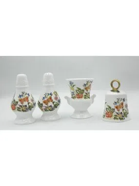 Aynsley | Dining | Cottage Garden By Aynsley Tableware Lot Salt Pepper ...